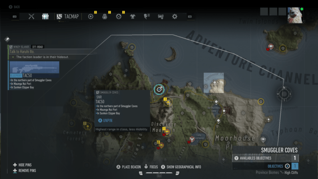 Weapon Blueprints locations - Ghost Recon Breakpoint