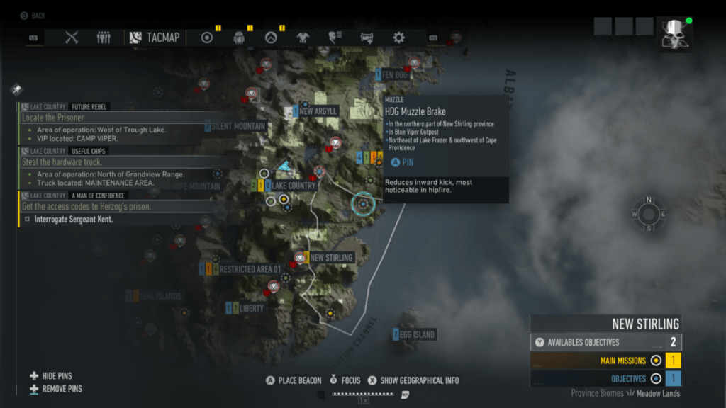 Weapon Attachments Location - Ghost Recon Breakpoint