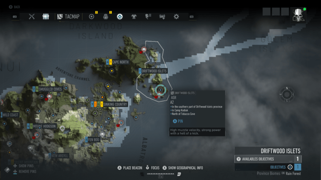 Ghost Recon Breakpoint Weapon Blueprints locations