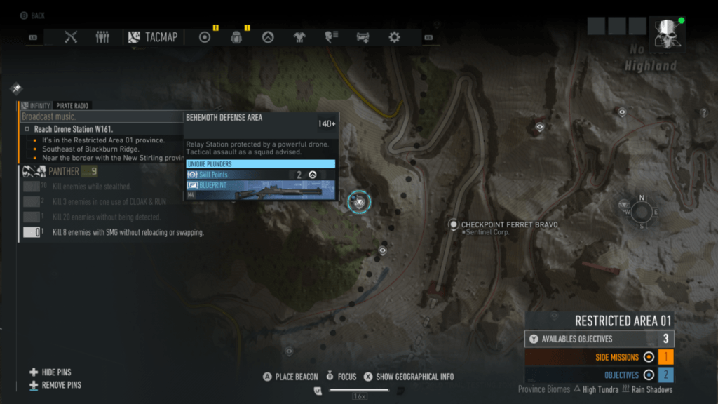 Weapon Blueprints locations - Ghost Recon Breakpoint