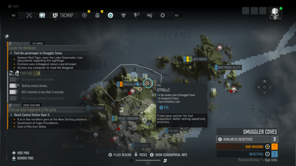 Ghost Recon Breakpoint Weapon Attachments Location
