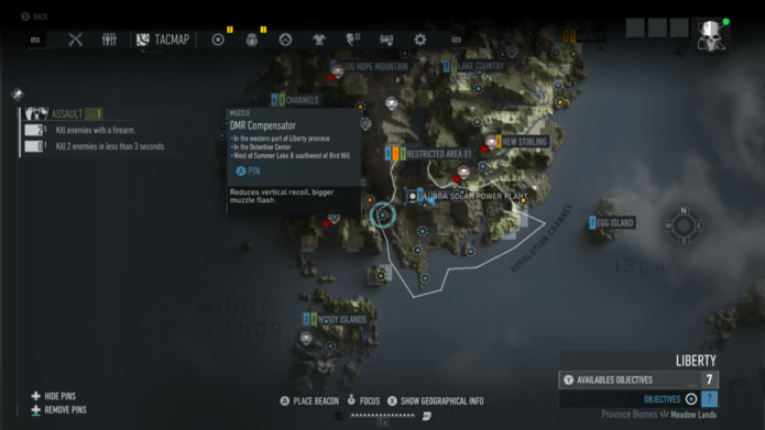 Ghost Recon Breakpoint Weapon Attachments Location