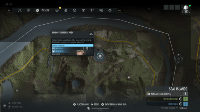 Ghost Recon Breakpoint Misc Equipment Locations