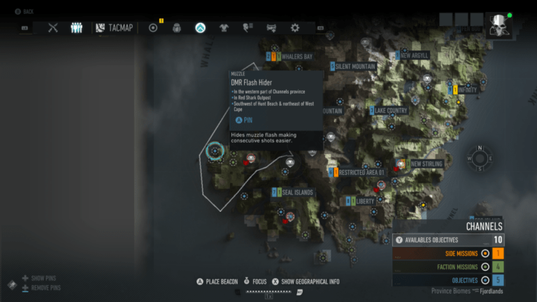 Ghost Recon Breakpoint Weapon Attachments Location