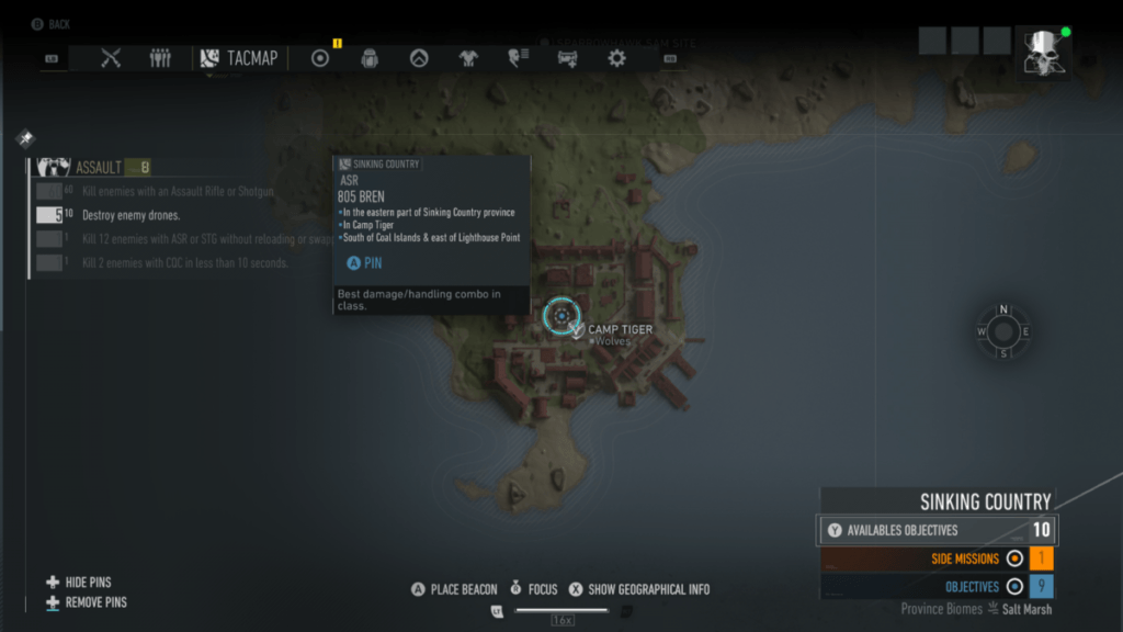 Ghost Recon Breakpoint Weapon Blueprints locations