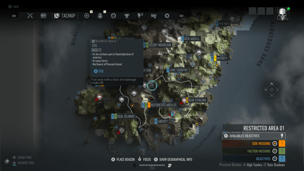 Weapon Blueprints locations - Ghost Recon Breakpoint