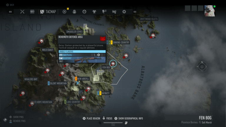 Ghost Recon Breakpoint Weapon Blueprints locations