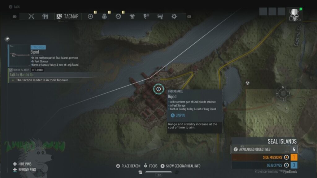 Ghost Recon Breakpoint Weapon Attachments Location