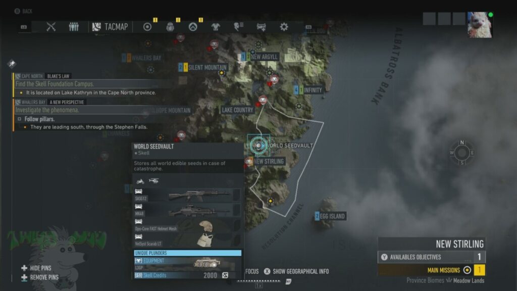 Ghost Recon Breakpoint Misc Equipment Locations